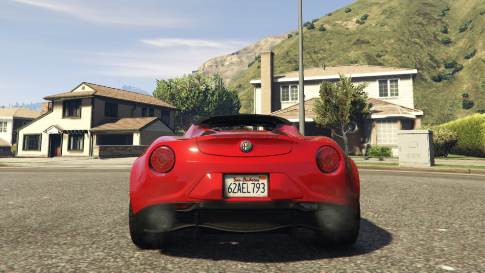 Alfa Romeo 4C spider (4c) FiveM Ready - All FiveM