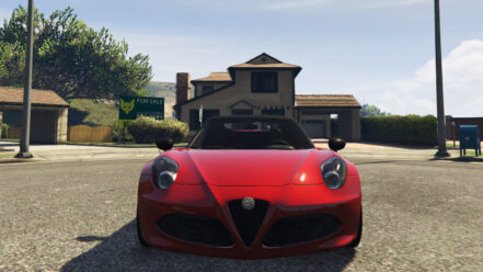 Alfa Romeo 4C spider (4c) FiveM Ready - All FiveM