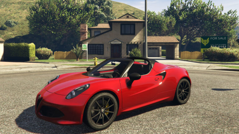 Alfa Romeo 4C spider (4c) FiveM Ready - All FiveM