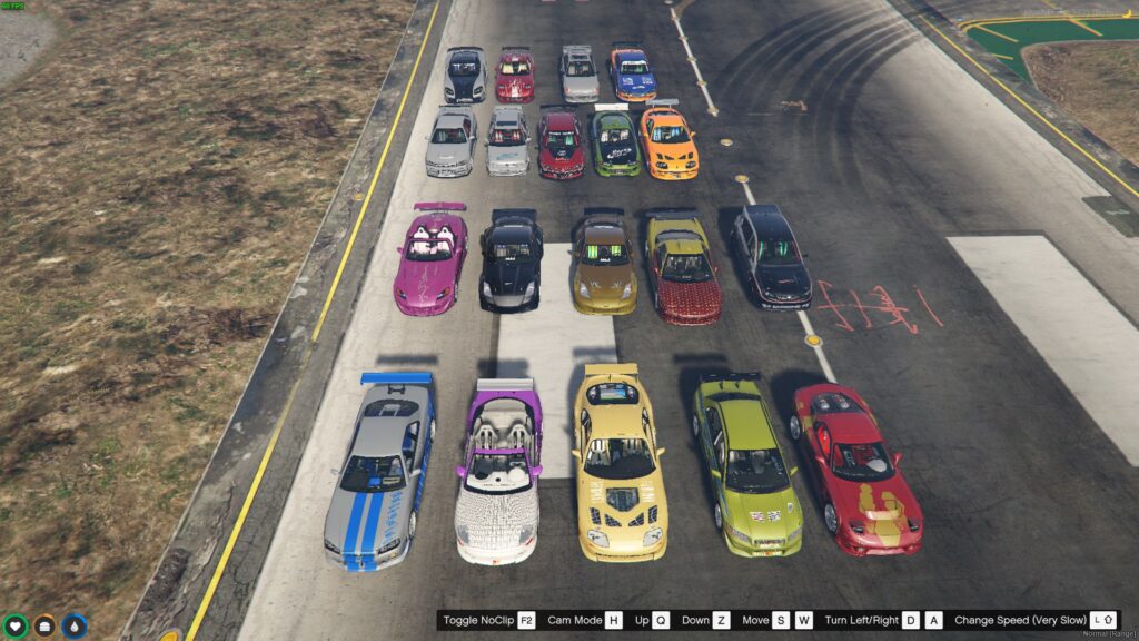 The Fast and the Furious Cars - All FiveM