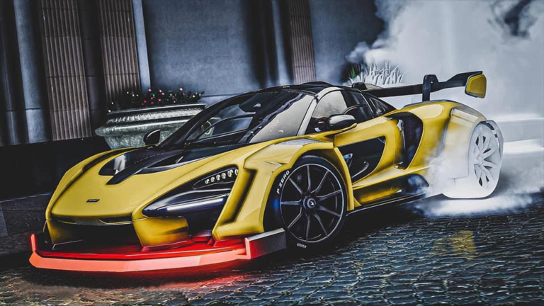 McLaren Senna Widebody Neon Edition - All FiveM