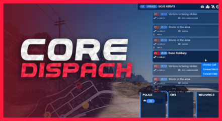 Core Dispatch [ESX] - All FiveM