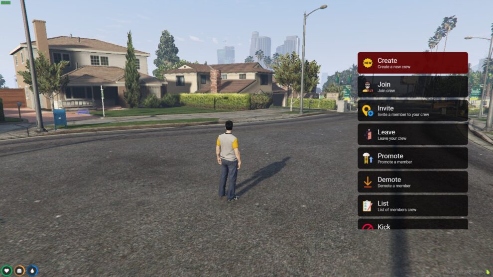 Crew system - Gang Management - All FiveM